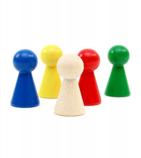 Riesen Spielfigur aus Holz 6cm - Nature | Spielfiguren Halmakegel ...
