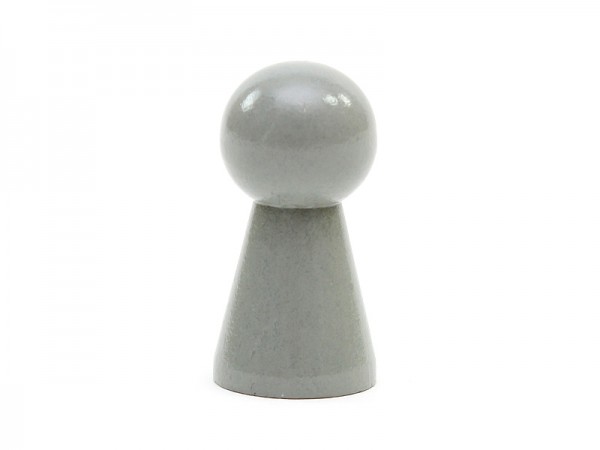 Grosse Spielfigur aus Holz 4cm - Grau | Spielfiguren Halmakegel ...