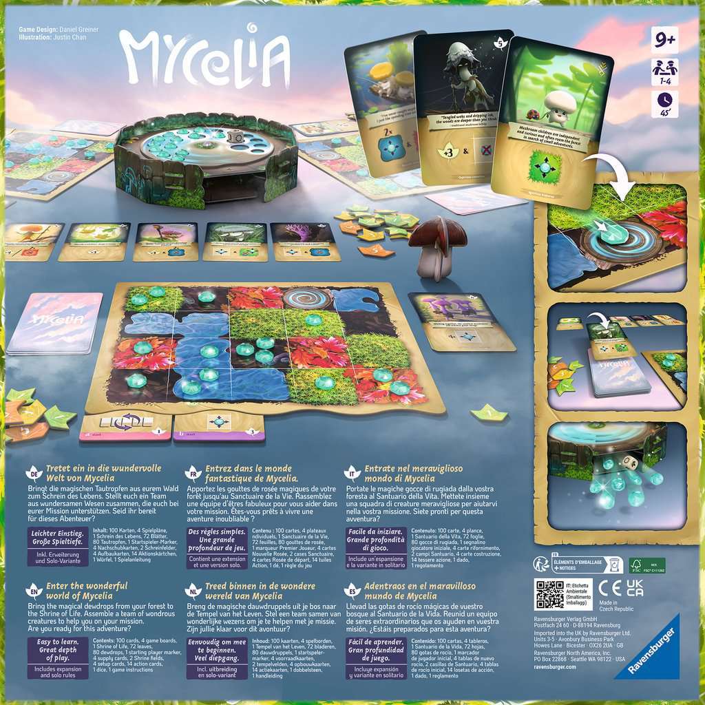 Mycelia - Brettspiel | Jugglux - Jonglierartikel - Spiele - Geschenkideen