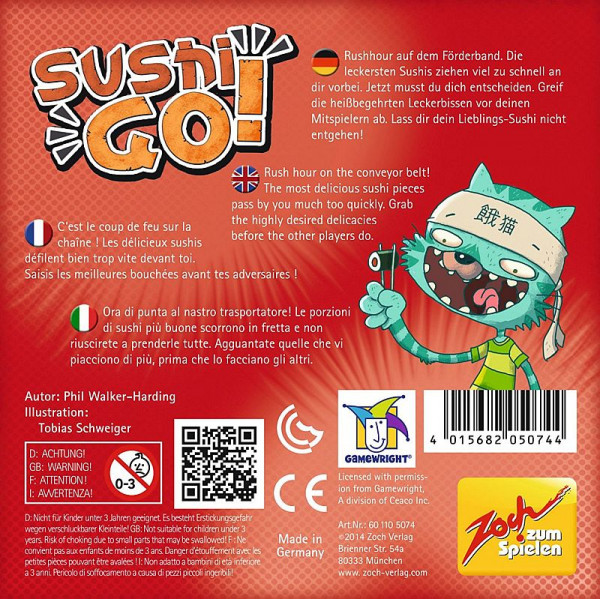 Sushi Go, Familienspiel | Familienspiele | Brettspiele | Spiele ...