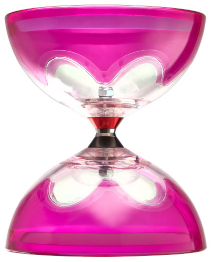 HyperSpin TC Bearing Diabolo - Pink transparent | HyperSpin Bearing ...